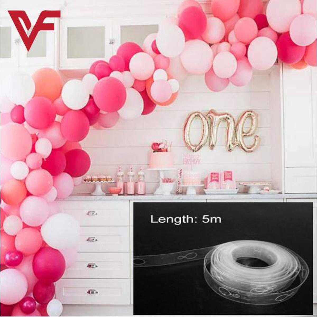 Balloon Decorating Strip Connect Chain DIY Balloon Arch Strip Tape Pla ...